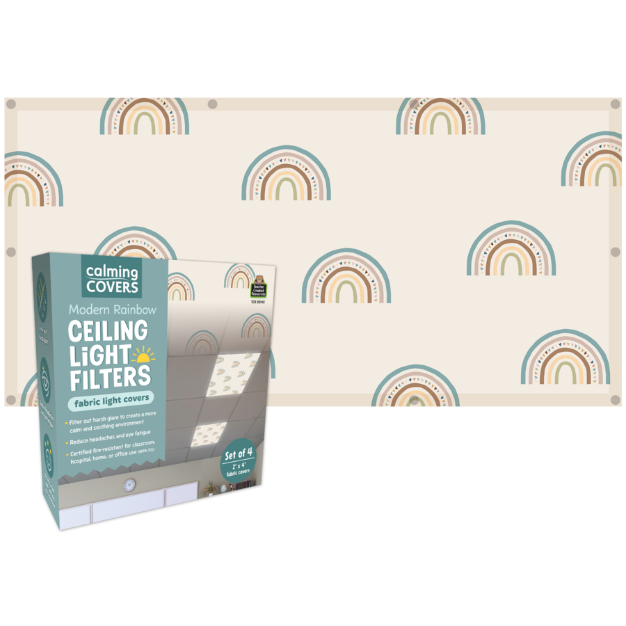 Modern Rainbow Calming Light Filters – McGregor's Teacher Supplies