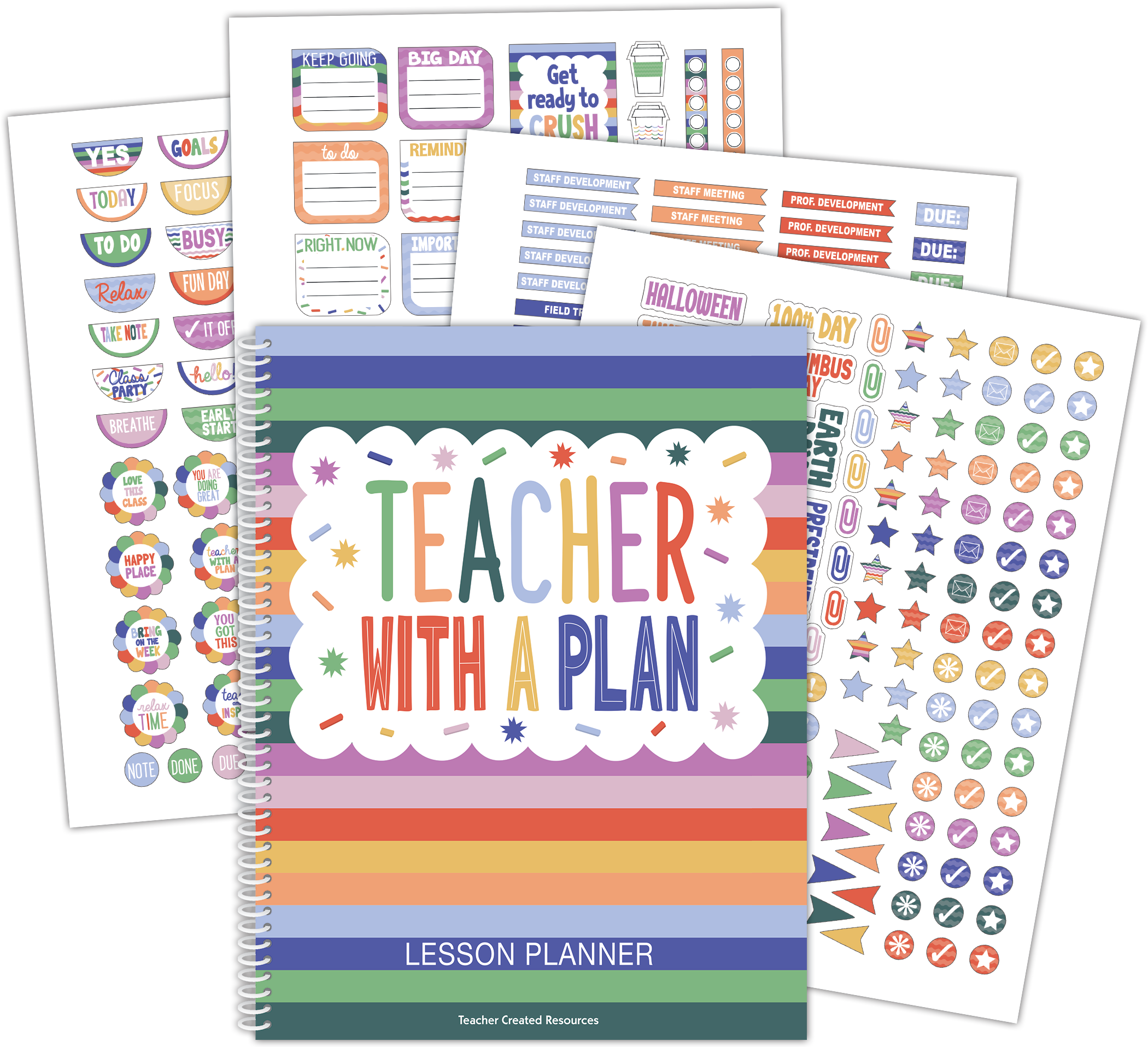Color Crush Teacher Plan Book – McGregor's Teacher Supplies