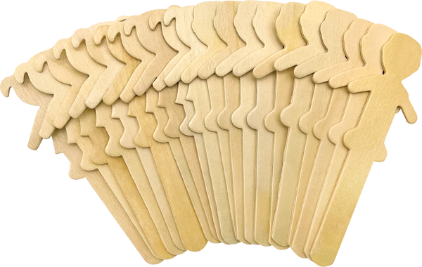 STEM Basics: People-Shaped Craft Sticks - 50 count – McGregor's Teacher ...