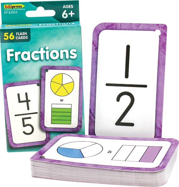 Fractions Flash Cards – McGregor's Teacher Supplies
