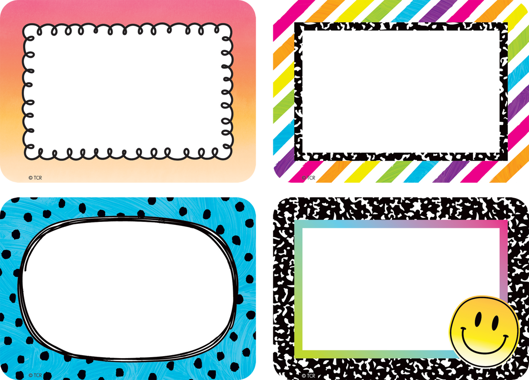 Name Plates & Name Tags – McGregor's Teacher Supplies