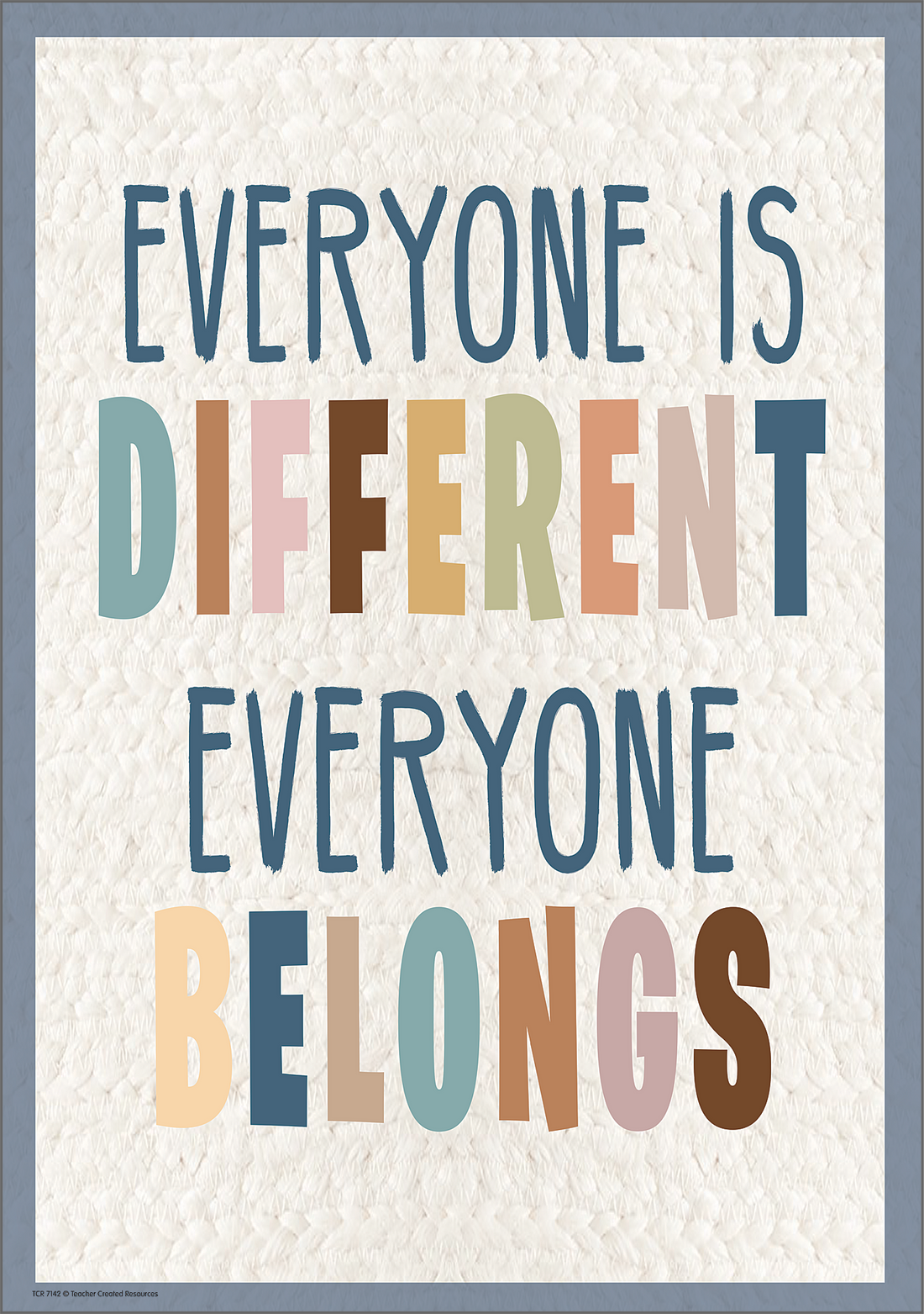 Everyone is Different, Everyone Belongs Positive Poster – McGregor's ...