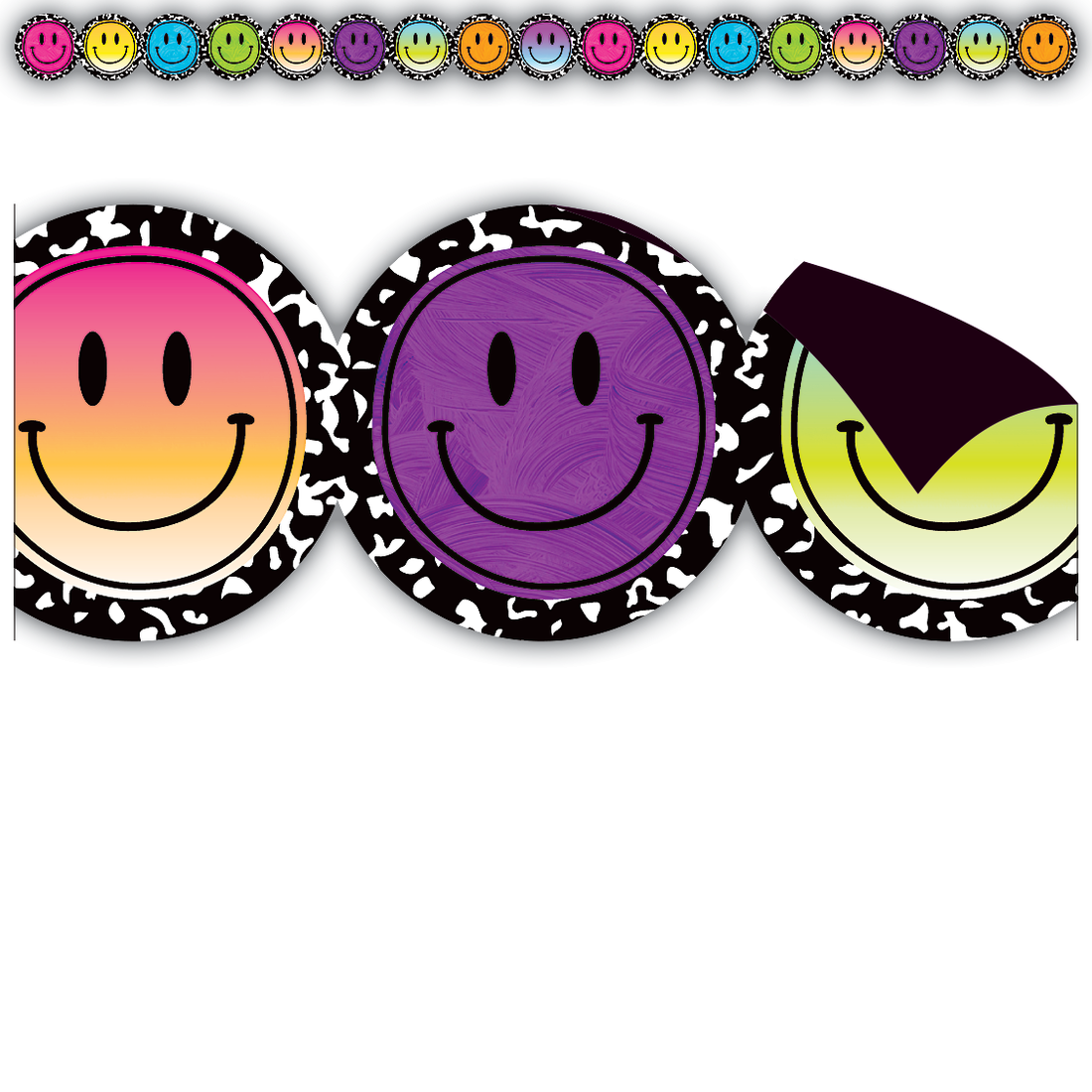 Smiley Faces Magnetic Border – McGregor's Teacher Supplies