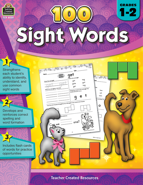 100 Sight Words (Gr. 1–2) – McGregor's Teacher Supplies