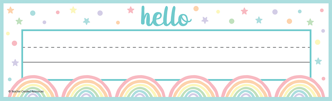 Name Plates & Name Tags – McGregor's Teacher Supplies