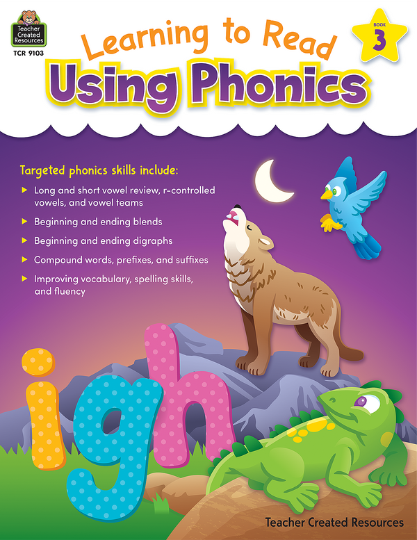 Learning to Read Using Phonics (Book 3) – McGregor's Teacher Supplies