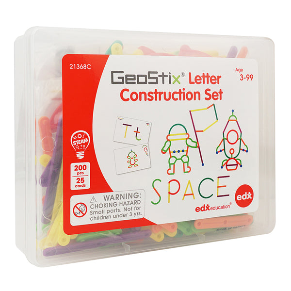 GEOSTIX LETTER CONSTRUCTION SET – McGregor's Teacher Supplies