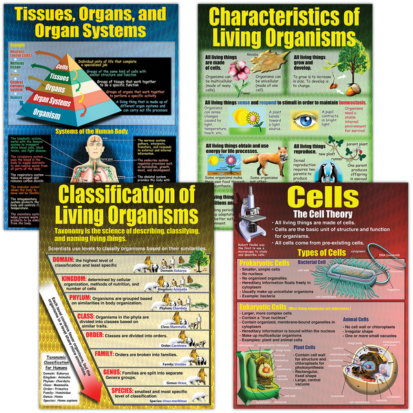 Living Organisms Poster Set – McGregor's Teacher Supplies
